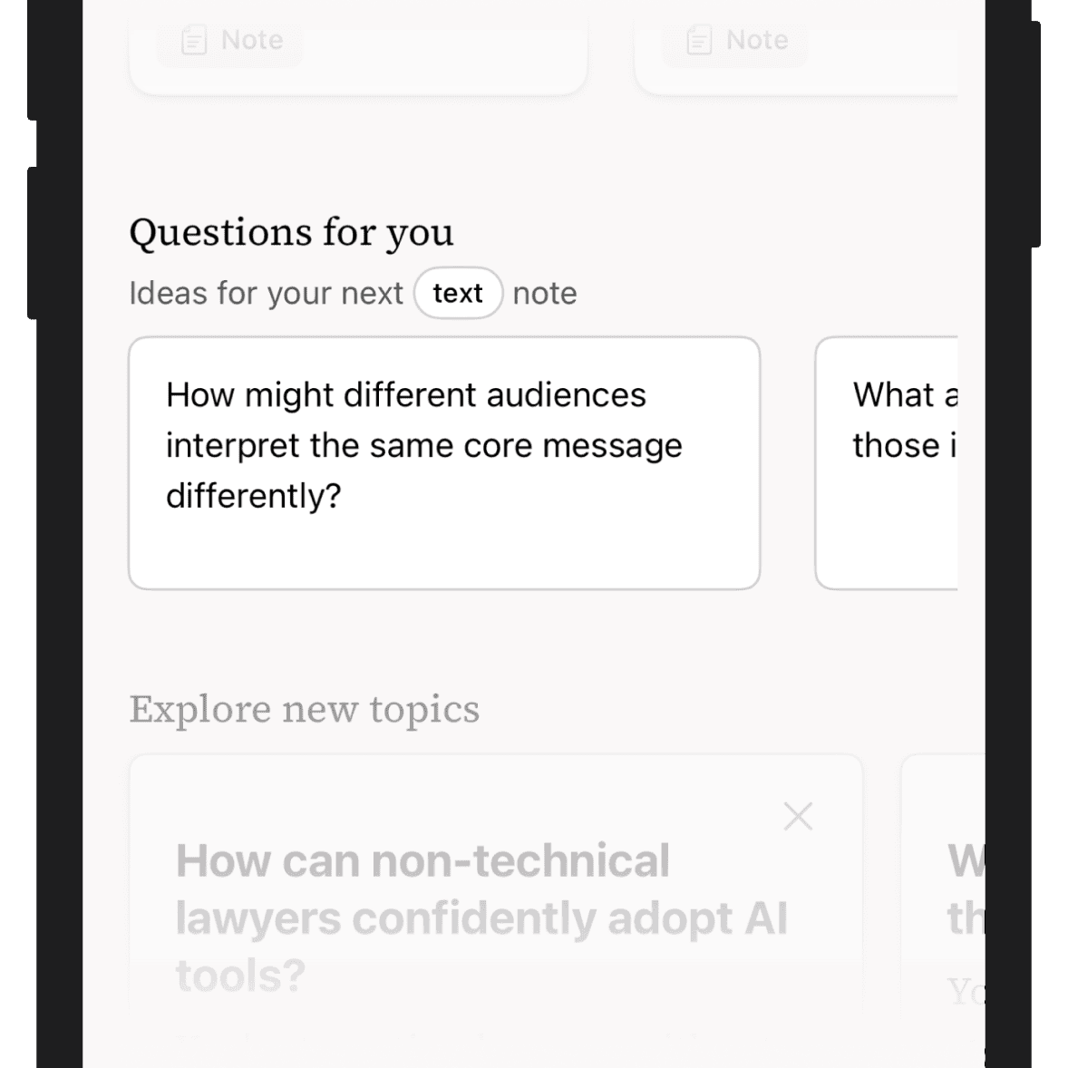 Echo | Notes for Writers